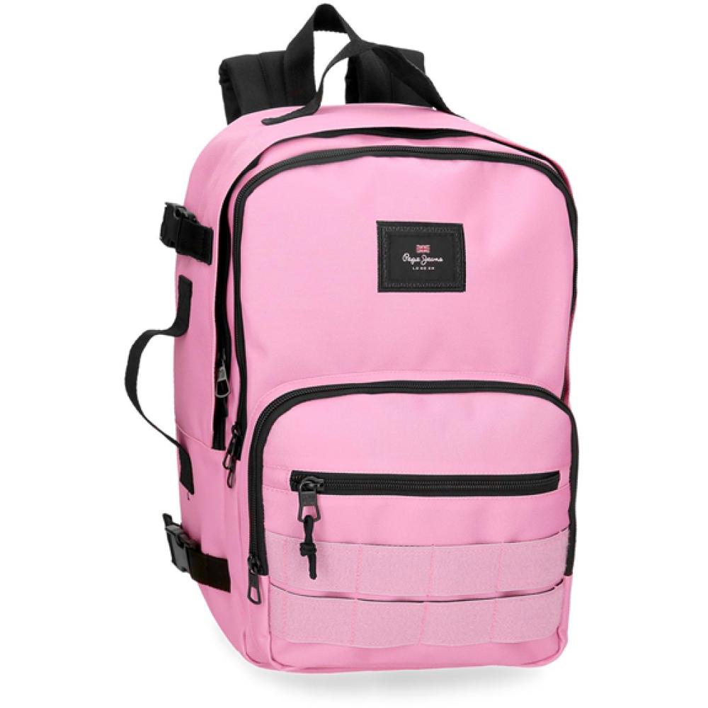 Ranac putna torba 40cm sa odeljkom za laptop PJL Aris pink 63225