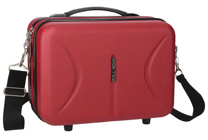 ABS Neseser - Beauty Case Roll Road Camboya Red 55839