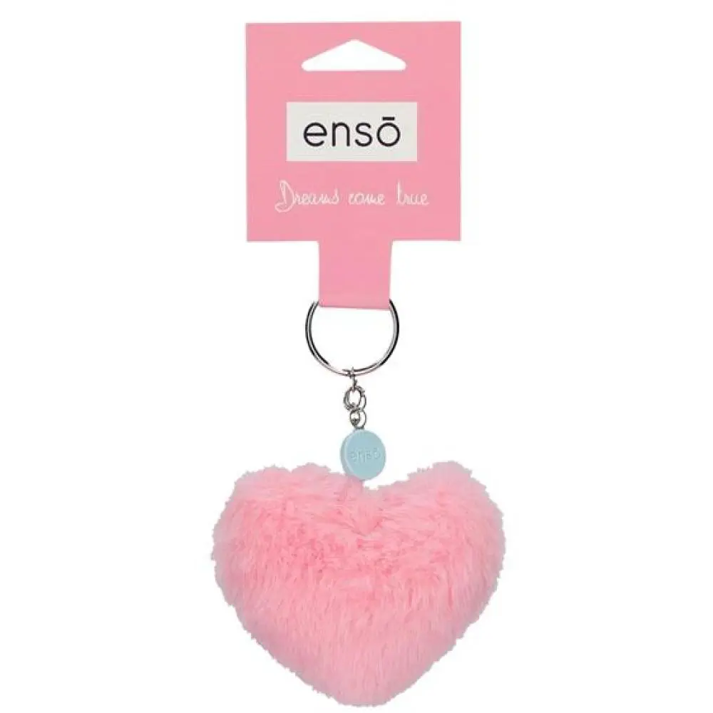 Privezak za ključeve torbu ranac Enso Heart light pink 94702