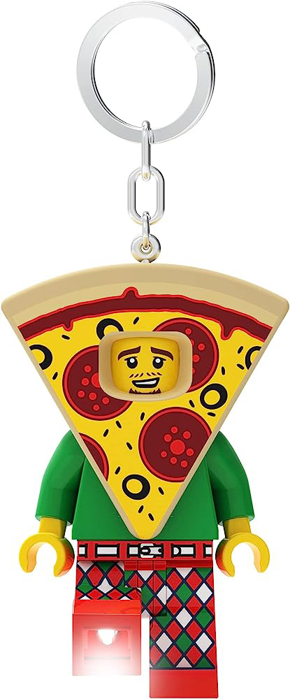 LEGO® ICONIC Privezak za ključeve sa LED svetlom Pizza