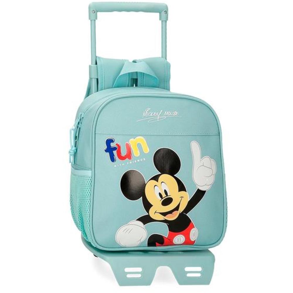Ranac za vrtić sa točkićima Disney Mickey Fun with friends 43220