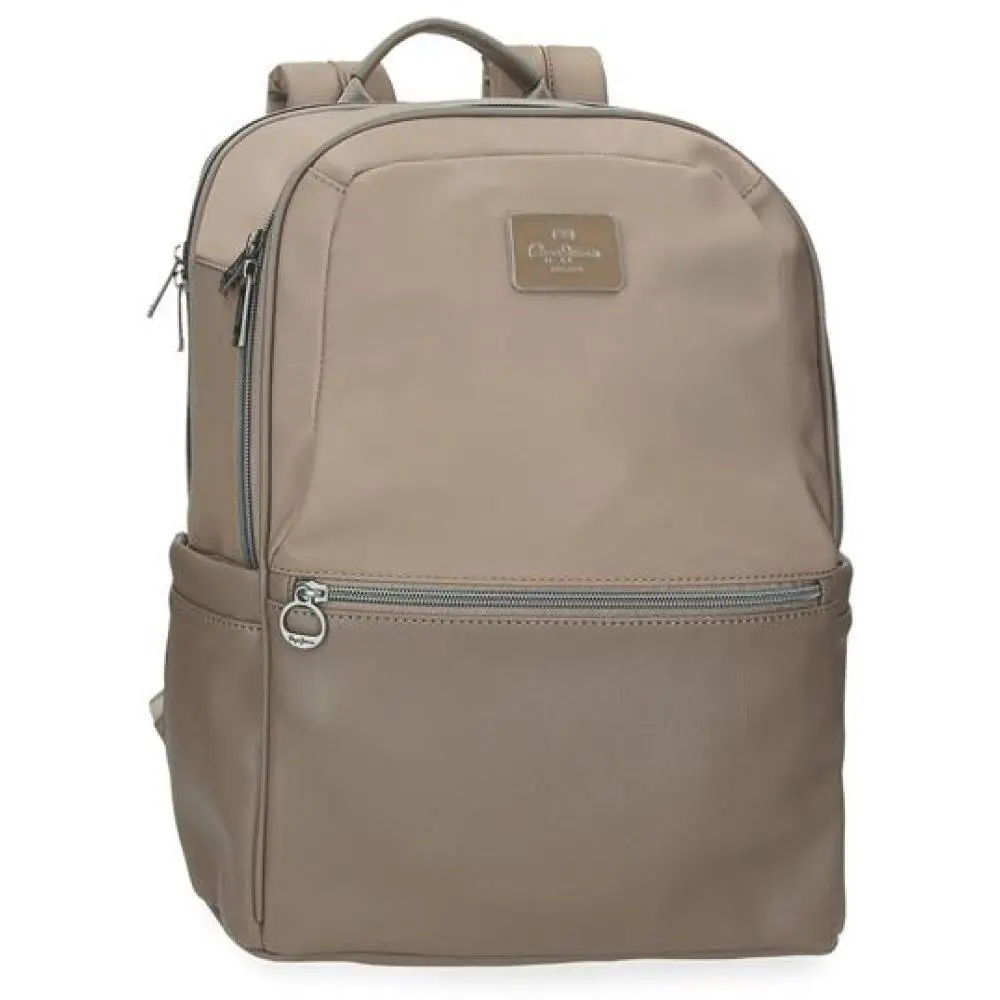 Ranac 40cm sa pregradom za laptop Christine beige 70924