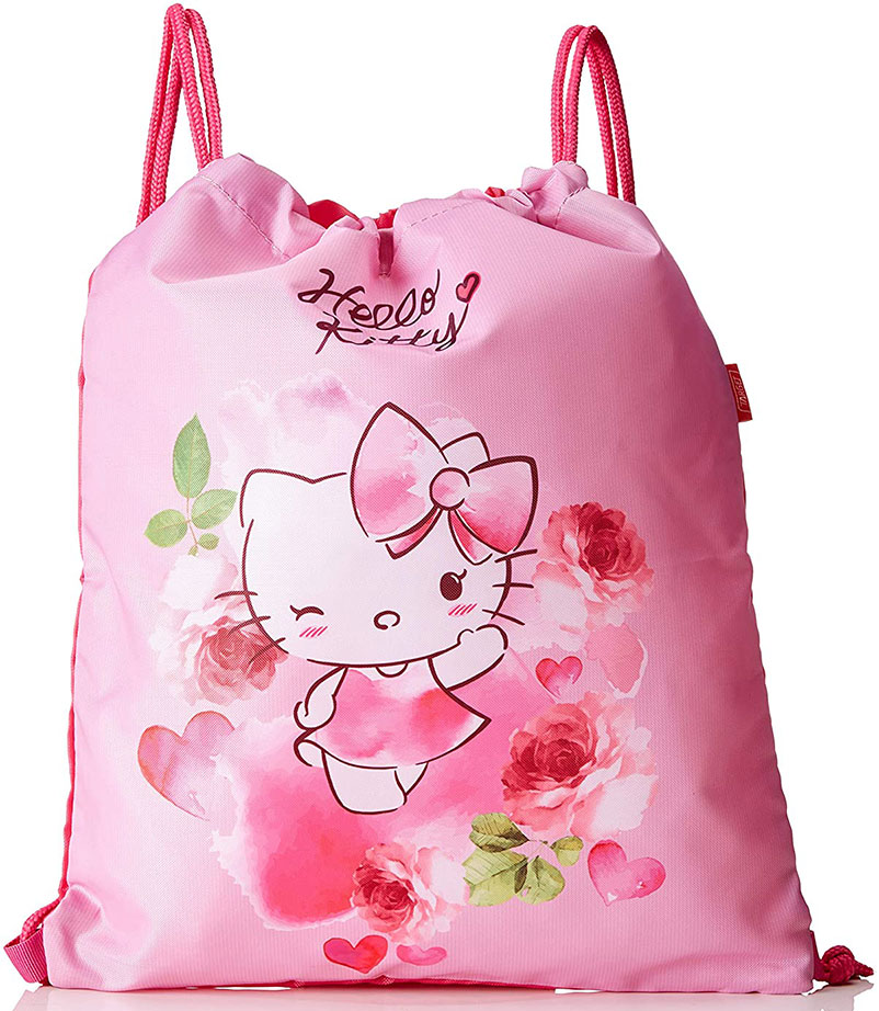 TARGET Vrećica za sportsku opremu Torba za fizičko Gym Bag HELLO KITTY LOVES YOU 19680