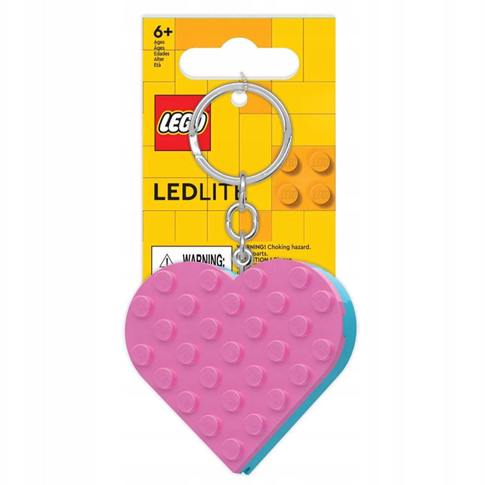 LEGO® Privezak sa LED svetlom Srce kockica