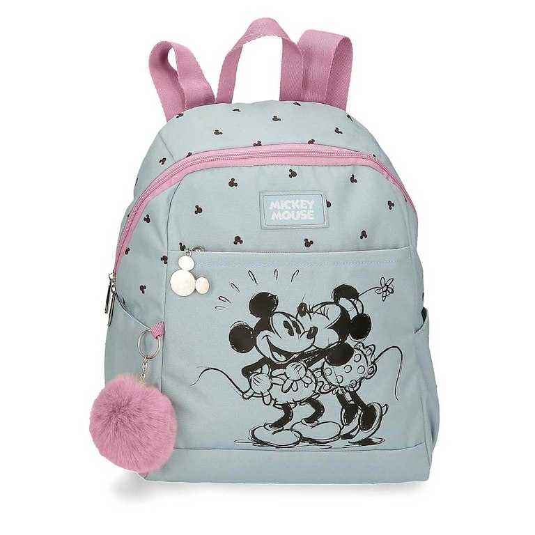 Ranac 35cm sa pregradom za tablet Disney Mickey and Minnie kisses 37921