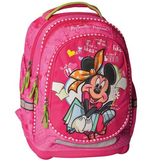 Školski ranac Minnie Mouse Smart light L 318019