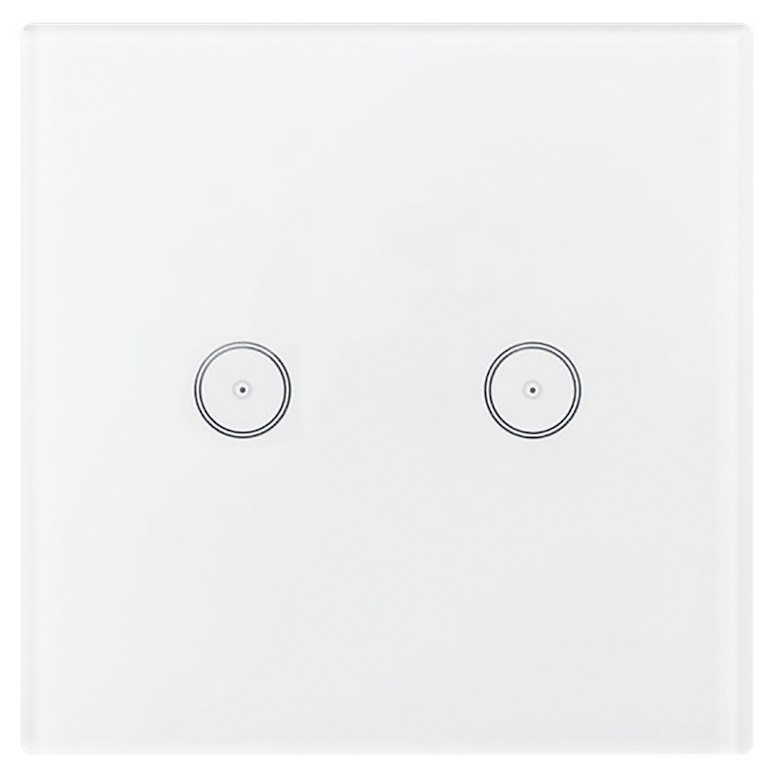 Amiko Home Prekidač, zidni, za dva uređaja - SMART SWITCH 2 CH