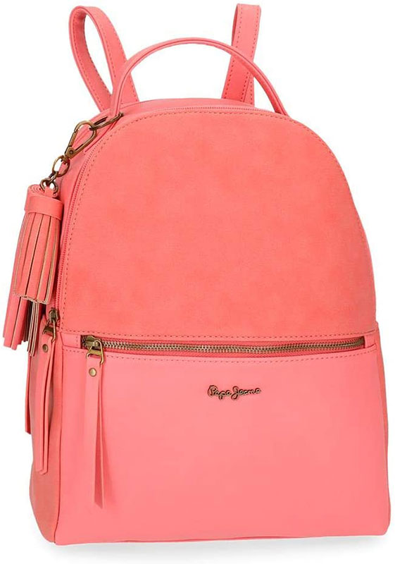 Pepe Jeans Modni ranac eko koža 33cm Bitmat Coral 75222