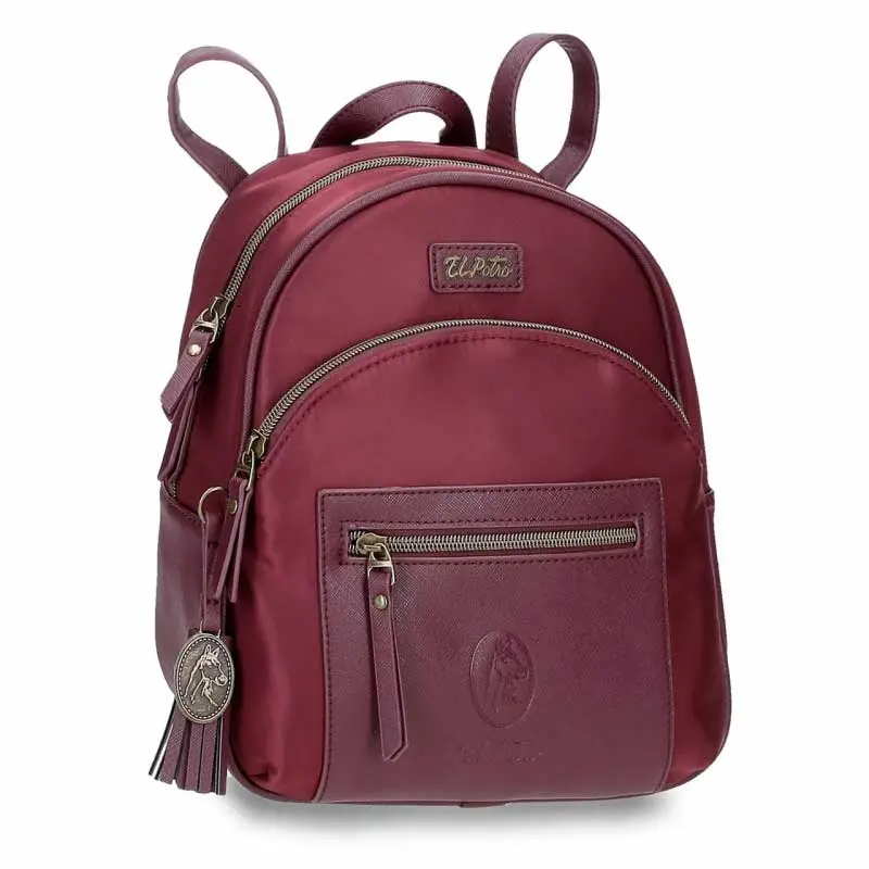 El Potro Modni ranac 25cm Lana bordeaux 52620