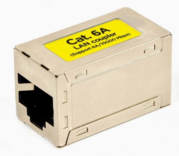 NCA-LC6S-01 Gembird FTP shielded Cat. 6A LAN coupler