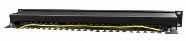 NPP-C624-002 Gembird Cat.6 24 port shielded patch panel, 19 1U