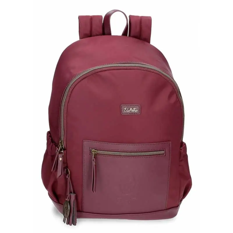 Ranac 40cm sa pregradom za laptop El Potro Lana bordeaux 52623