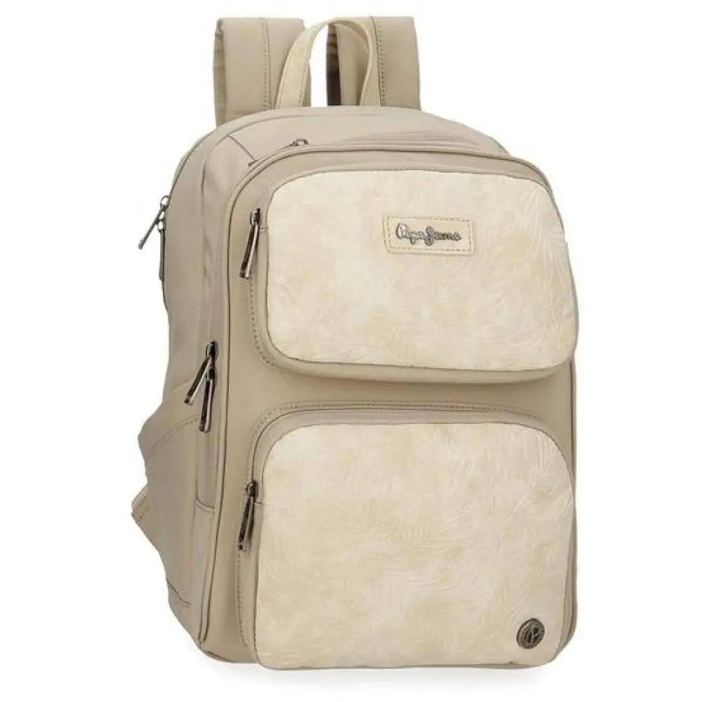 Ranac 37cm sa pregradom za laptop Pepe Jeans Jana beige 71421