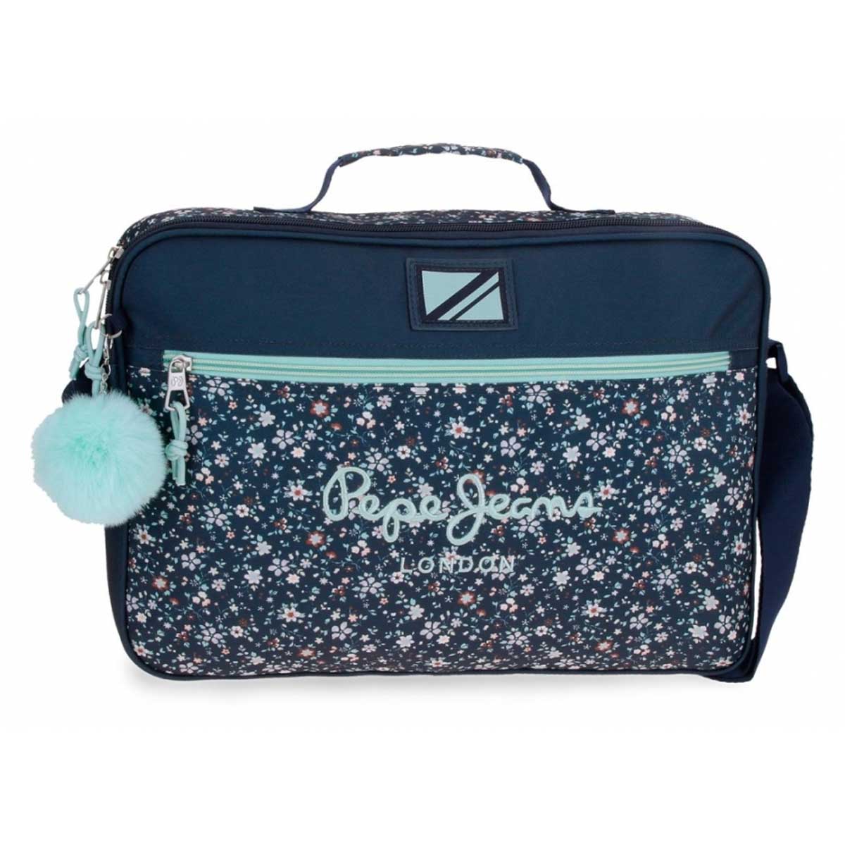 Torba za laptop školska torba 38cm Pepe Jeans Alenka navy 67153