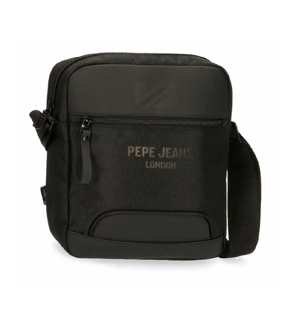 Muška torbica 27cm sa pregradom za tablet Pepe Jeans Bromley black 70656
