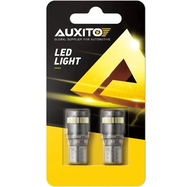 AUXITO T10 LED Sijalice 12V 2 kom belo svetlo – Model T10-24H-Black-W2