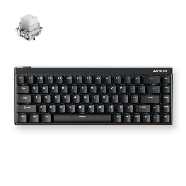Gaming tastatura MCHOSE Ace 68 Air Ultra Esports Magnetic Switch aurora black