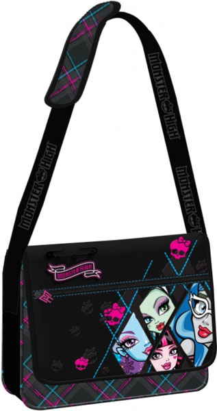 Torbica za rame sa romb preklopom veća Starpak Monster High 16TRMH06