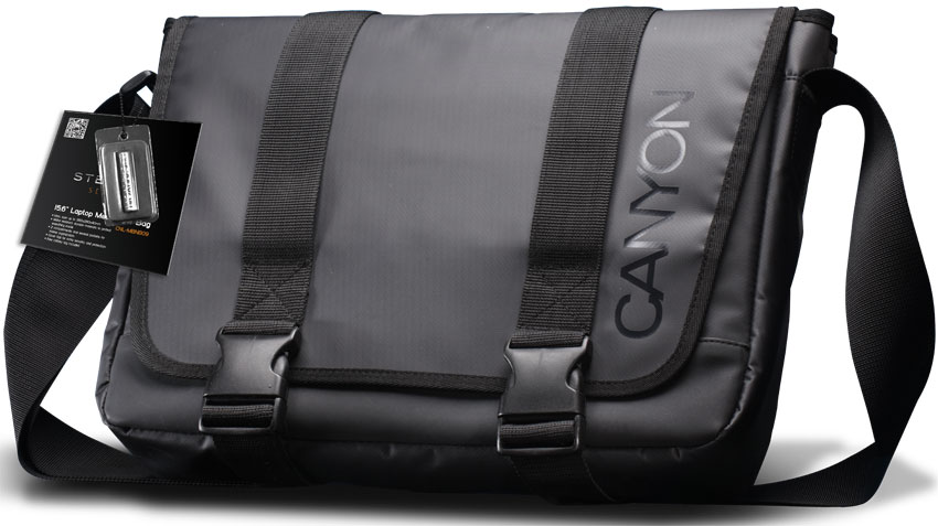 Canyon Messenger torba sa mat-crnom obradom CNL-MBNB09