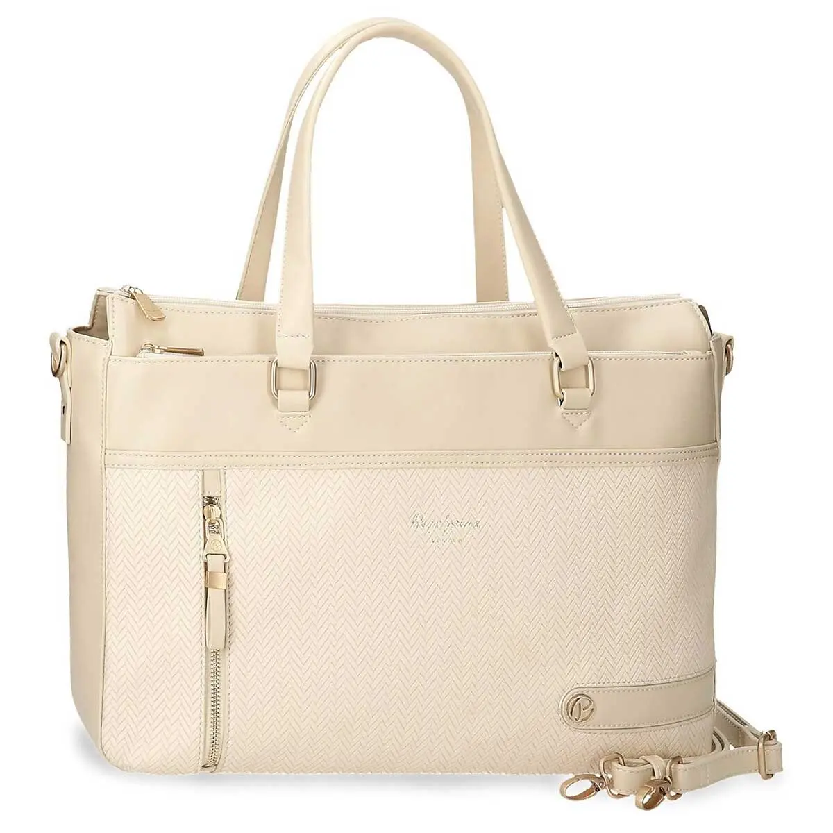 Ženska torba za laptop Pepe Jeans Sprig beige 79166