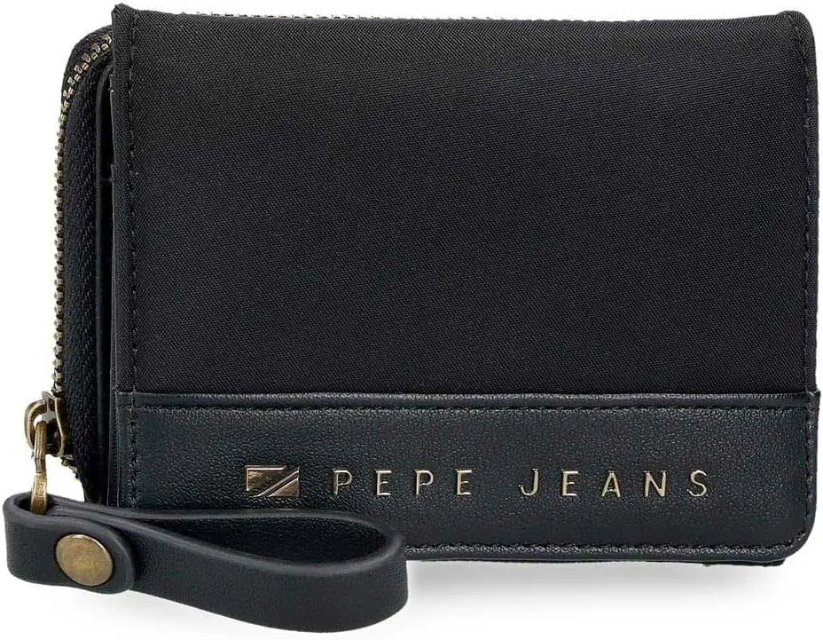 Ženski novčanik 10cm Pepe Jeans Morgan black 79282