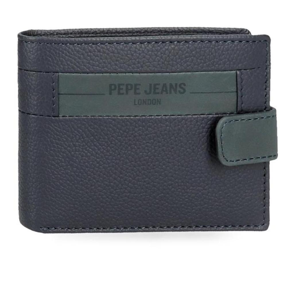 Muški kožni novčanik Pepe Jeans Checkbox navy 78833
