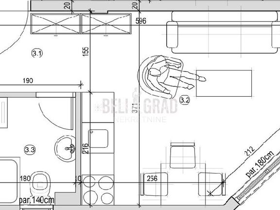 Miljakovac, Džordža Kenana, uknjižen, suteren