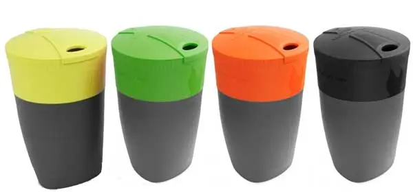 Outdoor set sklopivih čaša Light My Fire Pack-up-Cup 4-pack O80LM 42390815.2