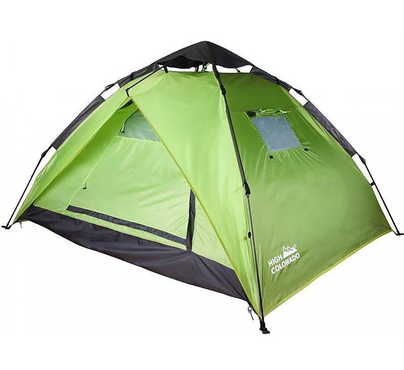 Šator za tri osobe High Colorado Umbrella 3 1002654-Green