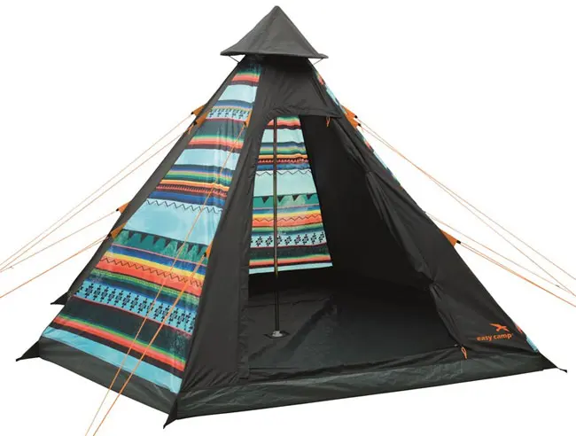 Šator za četiri osobe Easy Camp Tipi Tribal Colour 120180