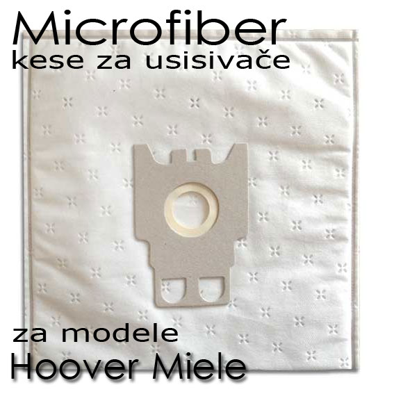 Microfiber kese za usisivače Hoover Miele, 6 komada