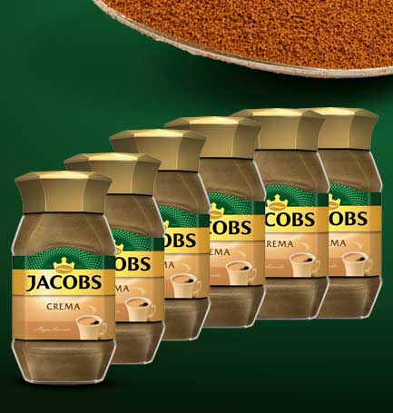 Jacobs kafa Crema Gold 6x200g