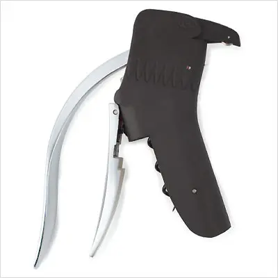 Kikkerland Otvarač za vino Black Hawk CS13-BK