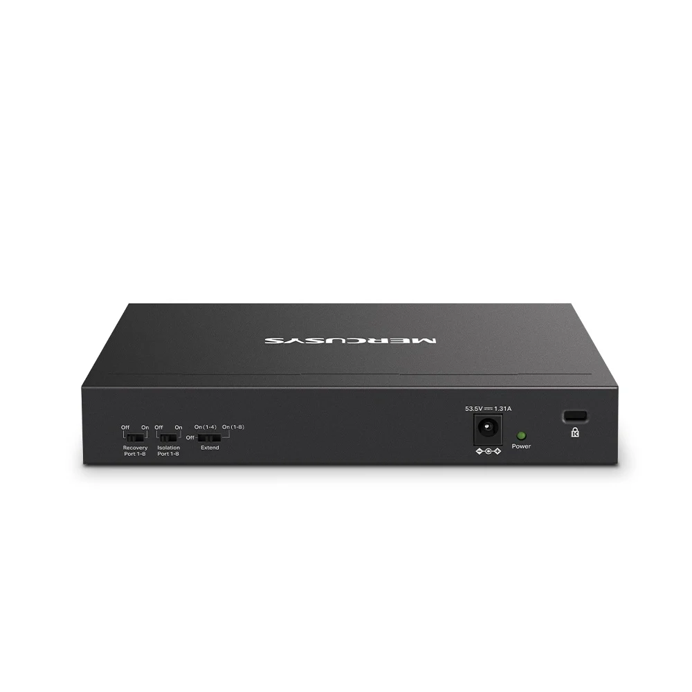 MERCUSYS MS110P(UN) 0-Port 10/100Mbps Desktop Switch with 8-Port PoE+