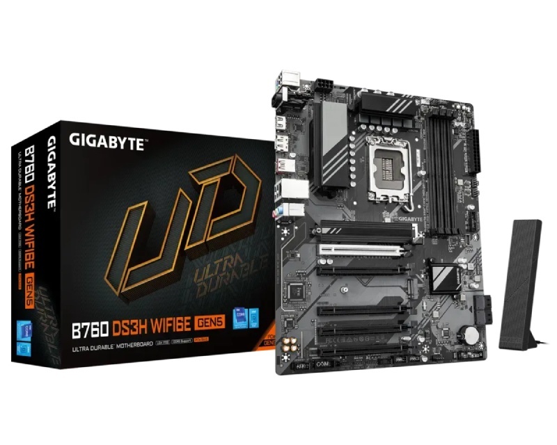 GIGABYTE B760 DS3H WF6E GEN5 rev. 1.x matična ploča