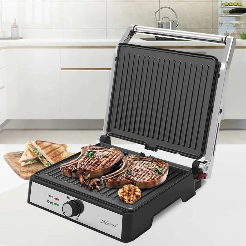 Maestro Grill toster koji se u potpunosti otvara MR719