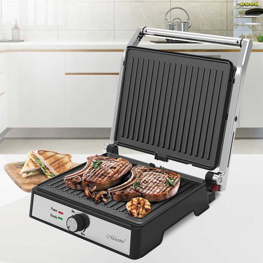 Maestro Grill toster koji se u potpunosti otvara MR719
