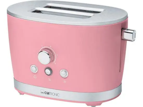Toster Rock n Retro Clatronic TA 3690 pink, 850 w