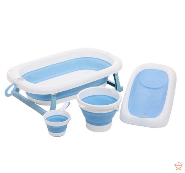 BBO set sklopiva kadica za bebe BL-BT338T Plava