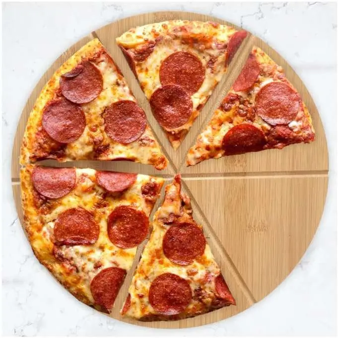 Kinghoff Daska za sečenje pizze Bambus 35cm 1565