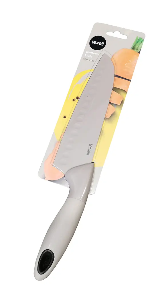 Nož santoku Spring Texell TNS-SN334 siva