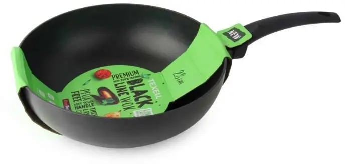 Texell tiganj wok duboki Black Line 28 cm