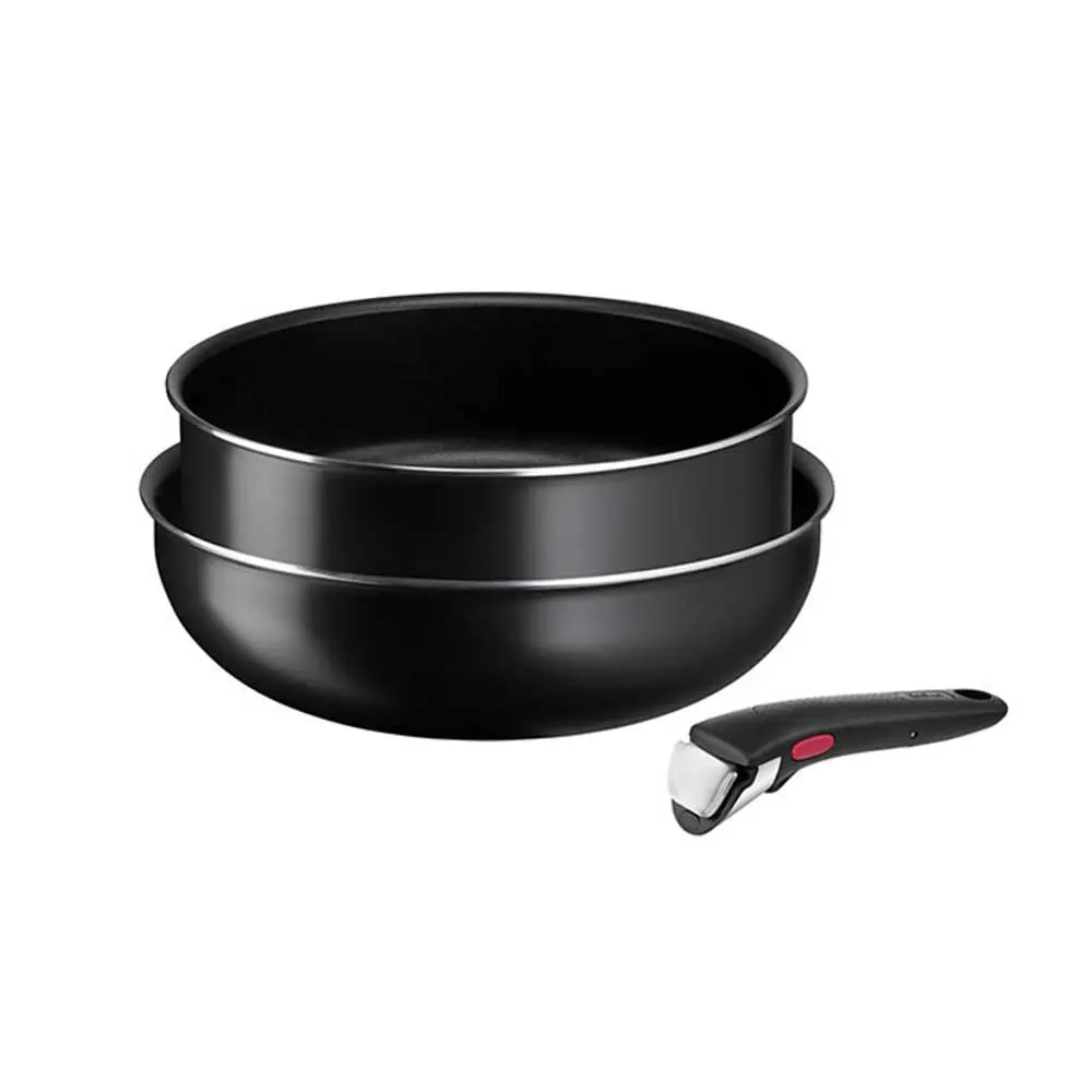 TEFAL Komplet posudja duboki tiganj i kaserola sa uklonjivom ručkom Ingenio Easy Cook & Clean L1539153