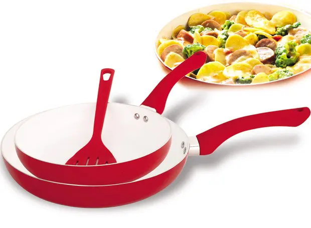 Set tiganja sa spatulom i keramičkim premazom CL-153