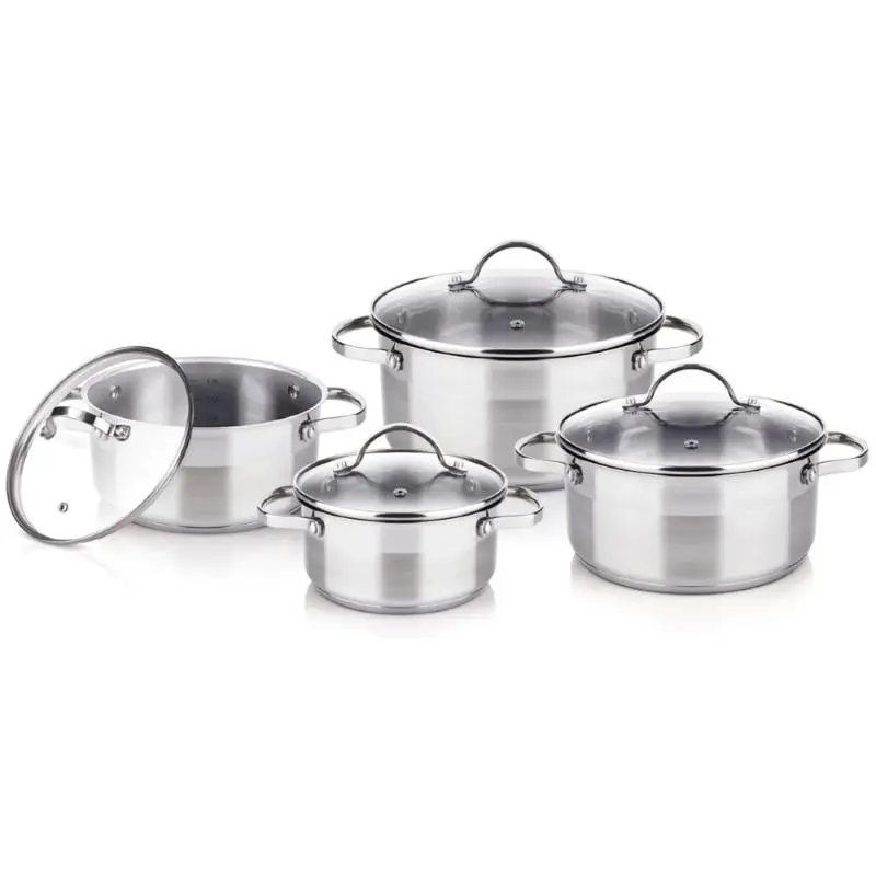 Lamart set od 4 lonaca sa poklopcima LTSSSET8