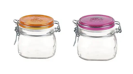 Set tegli Fido Multicolor 500 ml narandžasta i roze
