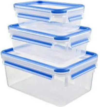 Set plastičnih posuda Emsa Clip Close 3-1 K3028912 0.55-2.30l