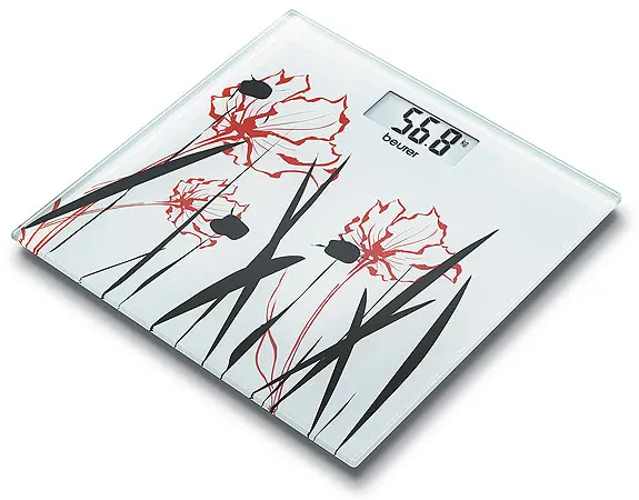 Beurer digitalna vaga GS-27, Red Poppy