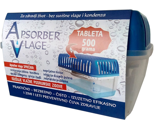 Apsorber Vlage sa tabletom 500g