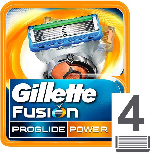 Gillette Fusion Proglide Power 4 rezervne glave brijača 0501239
